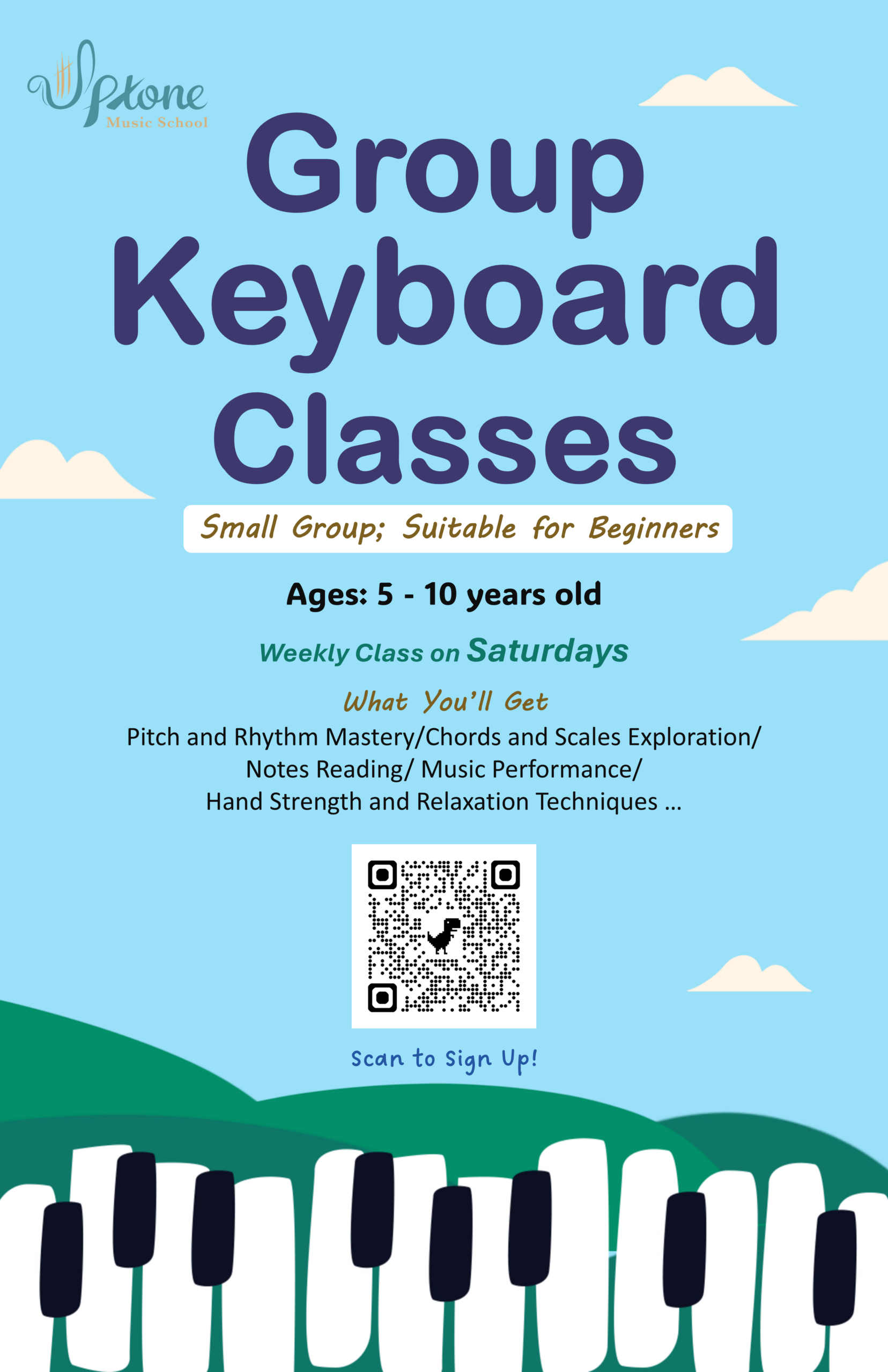 Group Keyboard Class – Uptone Music School